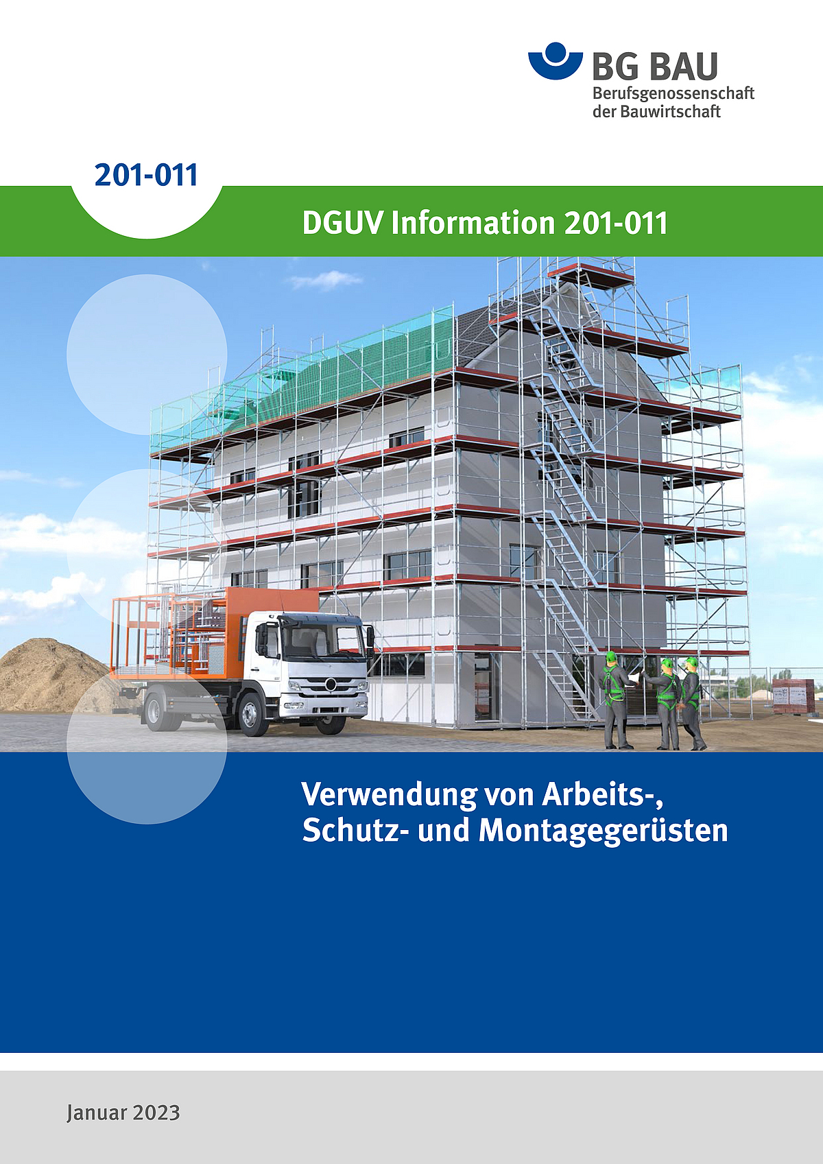 Verwendung von Arbeits-, Schutz- und Montagegerüsten | BG BAU ...