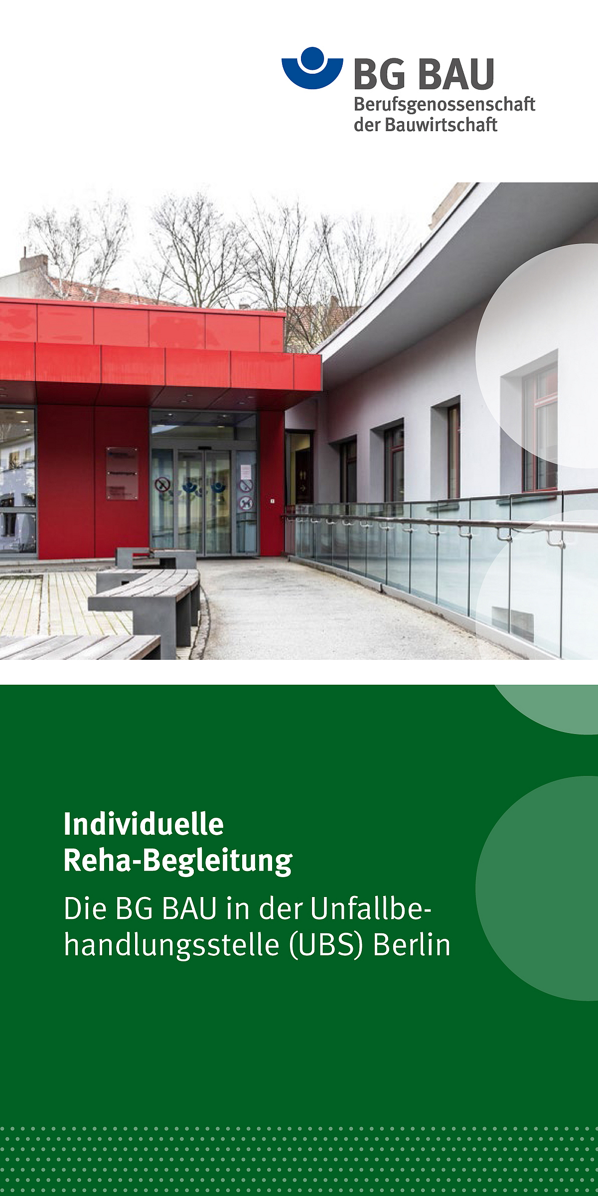 Individuelle Reha-Begleitung - die BG BAU in der ...