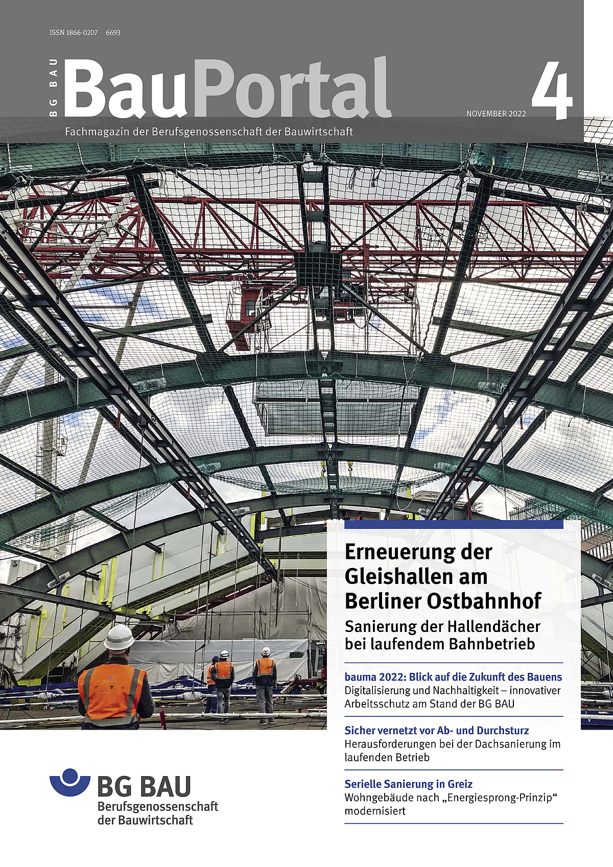BauPortal 2022/4 | BG BAU - Berufsgenossenschaft der Bauwirtschaft