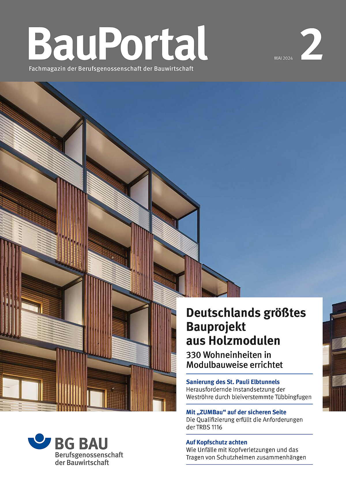 BauPortal 2024/2 | BG BAU - Berufsgenossenschaft der Bauwirtschaft