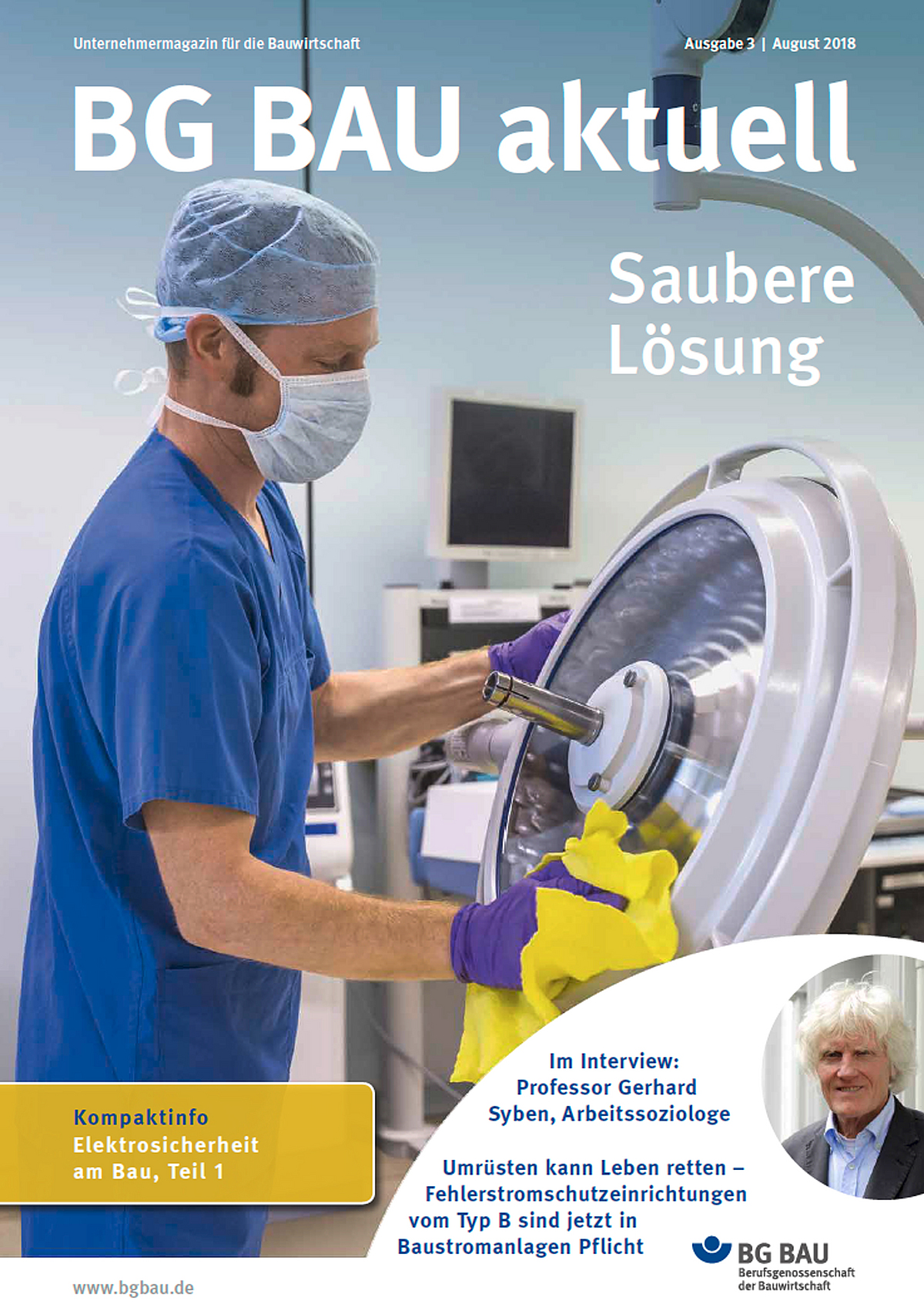 BG BAU aktuell 2018/3 | BG BAU - Berufsgenossenschaft der Bauwirtschaft
