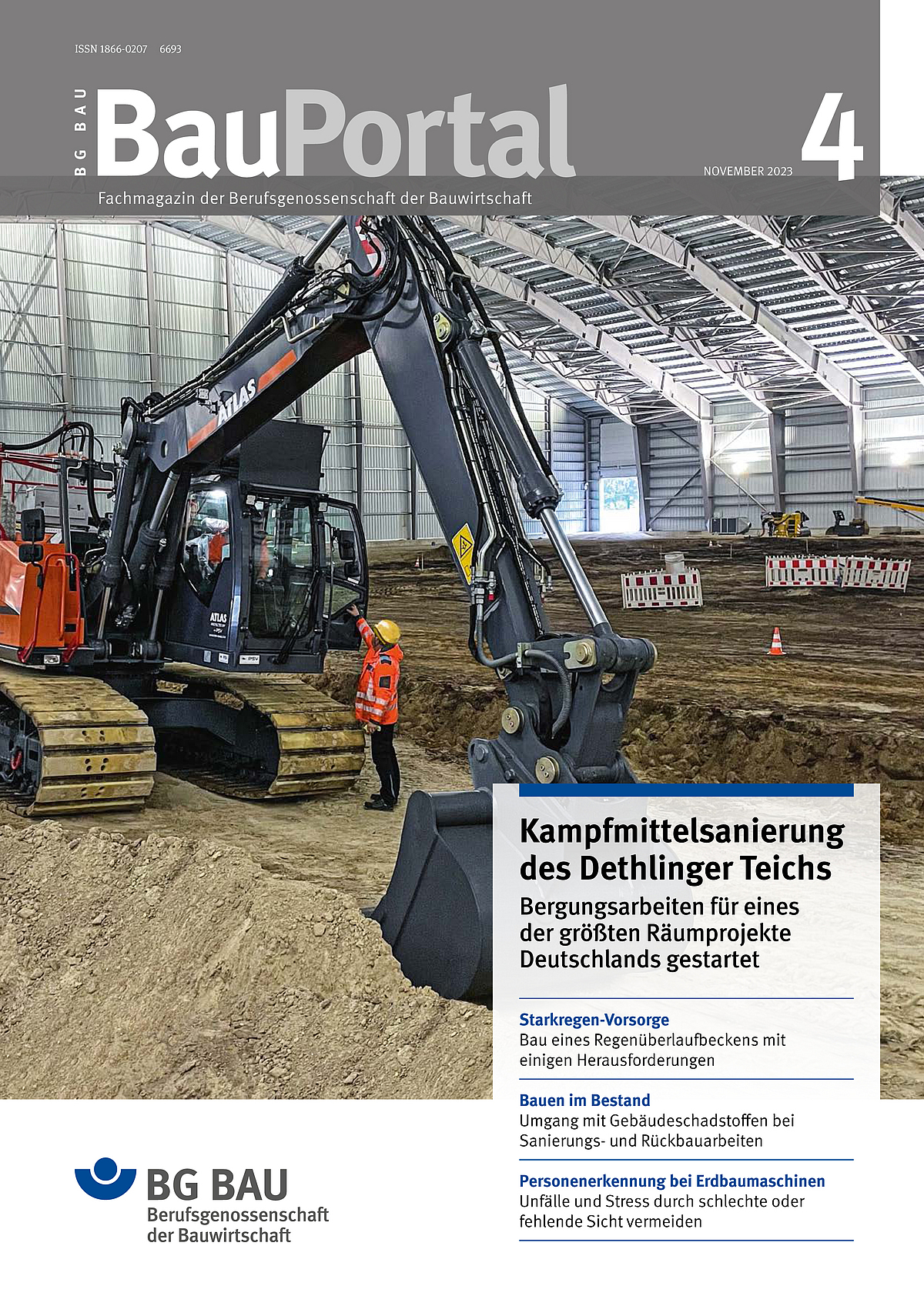 BauPortal 2023/4 | BG BAU - Berufsgenossenschaft der Bauwirtschaft