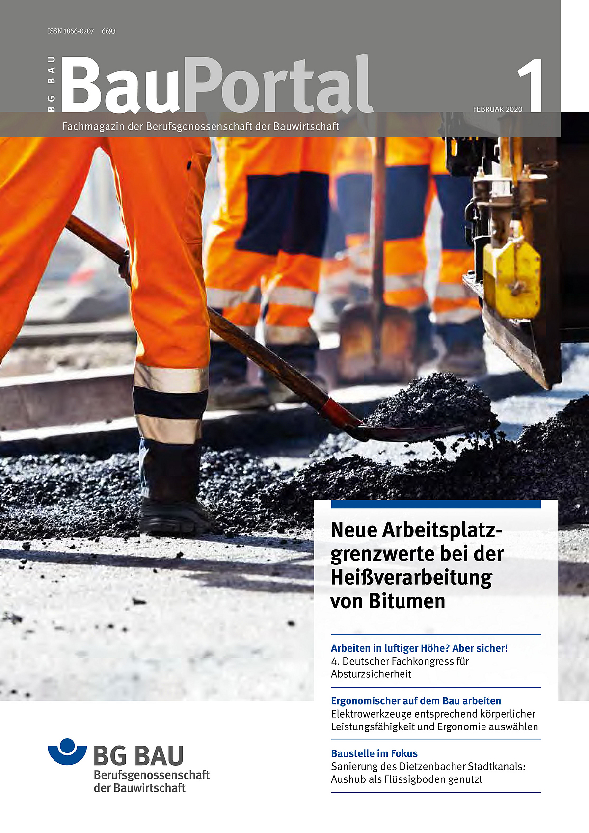 BauPortal 2020/1 | BG BAU - Berufsgenossenschaft der Bauwirtschaft