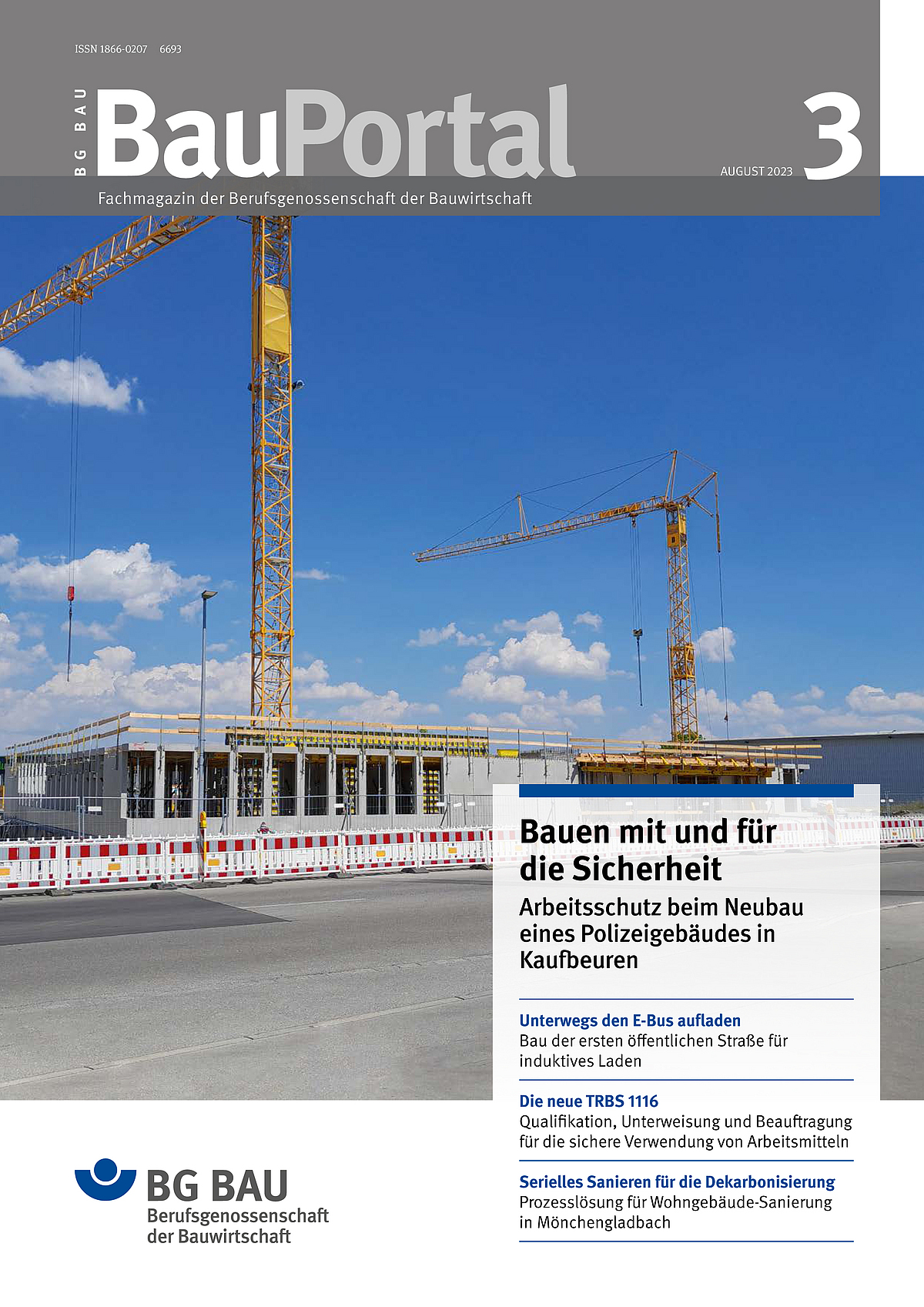 BauPortal 2023/3 | BG BAU - Berufsgenossenschaft der Bauwirtschaft