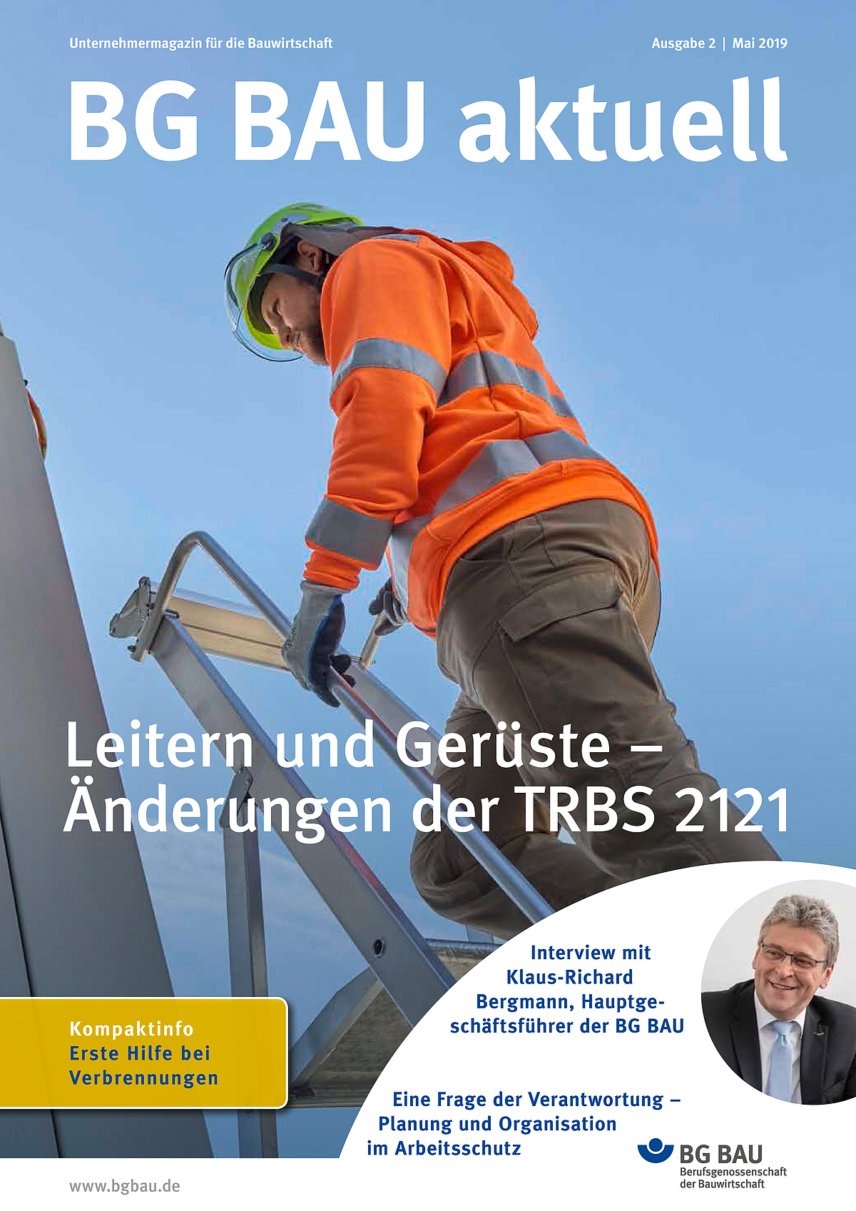 BG BAU aktuell 2019/2 | BG BAU - Berufsgenossenschaft der Bauwirtschaft